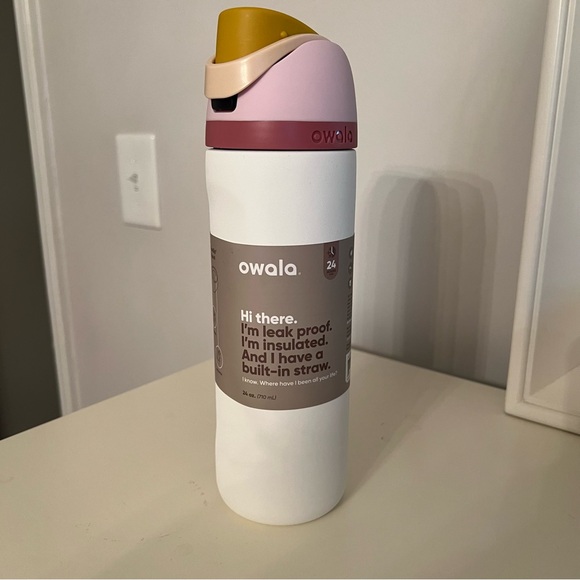 Owala | Kitchen | Owala White Pink 24 Oz New Limited Edition Colors ...